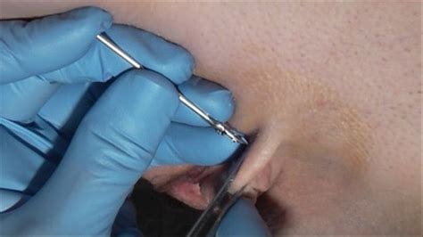 Horizontal Clitoral Hood Piercing Elayne Angels Body Piercing Videos