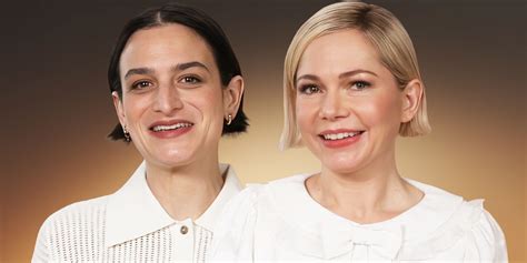 Id Never Spoiler Before On Camera Michelle Williams And Jenny Slate Break Down Their Most