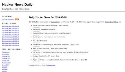 21 better ways to read hacker news which is your favorite hacker bits
