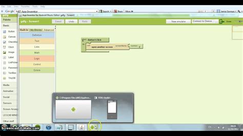 Mit App Inventor Opening Screens Youtube