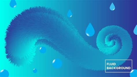 Premium Vector Vector Modern Vibrant Fluid Gradient Background With Curve Feather Shapes