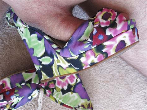 Cathy Jean Cork Wedge Heels Cummed Porn Pictures Xxx Photos Sex