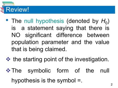 Rejection Region Ppt Ppt