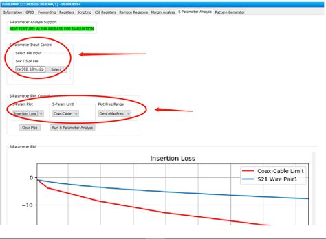 DS90UB953A Q1 S Parameter Analysis Interface Forum Interface TI E2E Support Forums