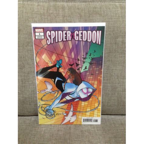 Jual Spider Geddon 2018 1 Pasqual Ferry Spider Gwen Variant Cover