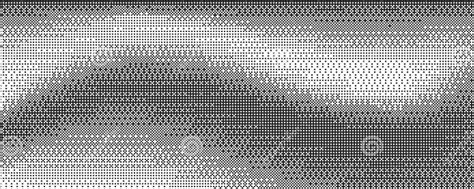 Wavy Bitmap Pattern Background With Pixel Gradient Dotted Halftone