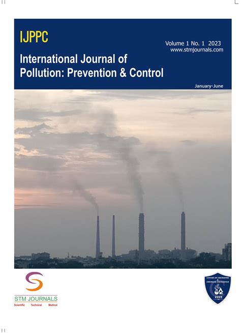 International Journal Of Pollution Prevention And Control Stm Journals