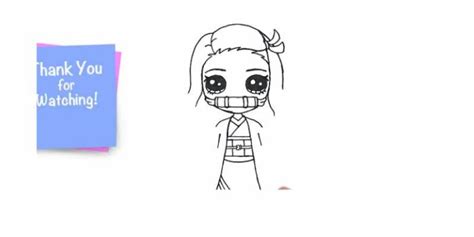 How To Draw Nezuko Step By Step
