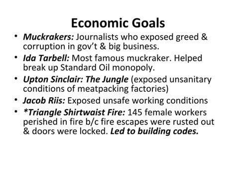 Progressive Movement Ppt