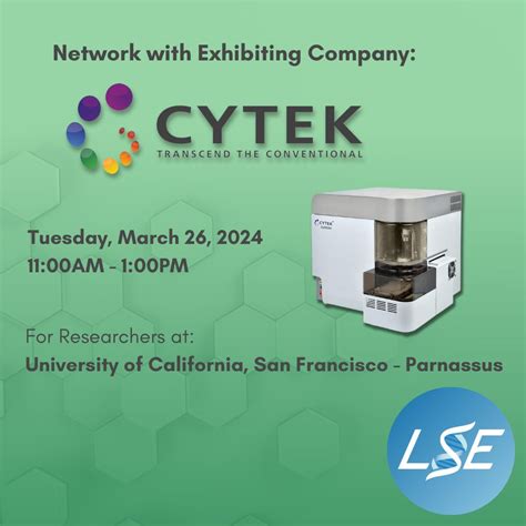 Life Science Exhibits On Linkedin Science Cytek Scientificresearch Labwarriors Laboratory