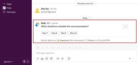 Slack How To Create A Poll To Make Quick Decisions