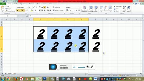Excel 10 How To Use Font Group Youtube