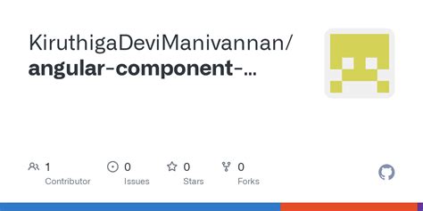 Github Kiruthigadevimanivannanangular Component Lifecycle