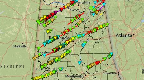 Severe Weather Disaster Response Tornado Maps And Response Support