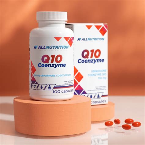 Allnutrition Q10 Coenzyme Koensüüm Q10 100 Kapslit Vitaplus
