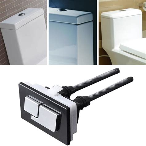 Dual Flush Toilet Push Button Tank Water Saving Valves Discharge Switch Buttons Walmart Com