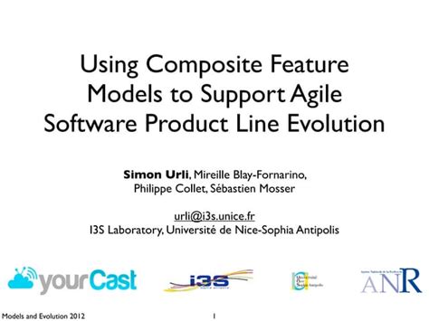 Using Composite Feature Models To Support Agile Software Product Line Evolution Models And