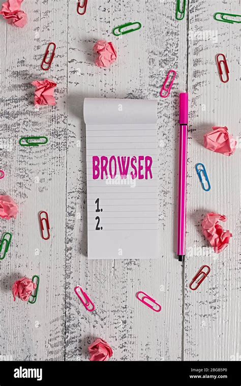 Word Writing Text Browser Business Photo Showcasing Computer Program