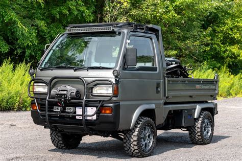 Modified 1992 Honda Acty Attack Pickup 4wd 4 Speed And 2019 Dtv Shredder
