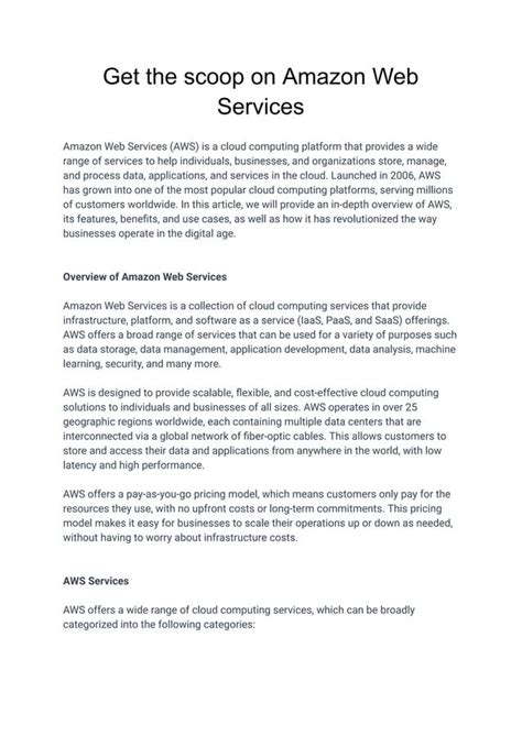 amazon web services pdf