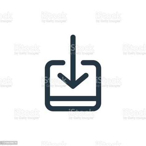 벡터 아이콘을 받습니다 편집 가능한 스트로크를 수신합니다 웹 및 모바일 앱 로고 인쇄 미디어에 사용하기 위한 선형 기호를 수신합니다 가는 선 그림입니다 벡터 절연 윤곽선