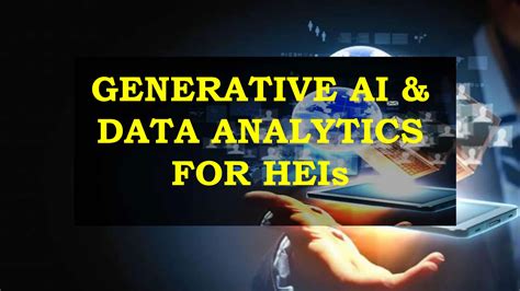 Generative Artificial Intelligence Anddata Analytics Ppt