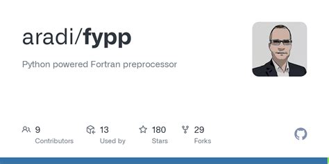 github aradi fypp python powered fortran preprocessor