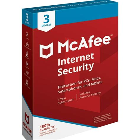 Mcafee Internet Security 3 Device Antivirus Software