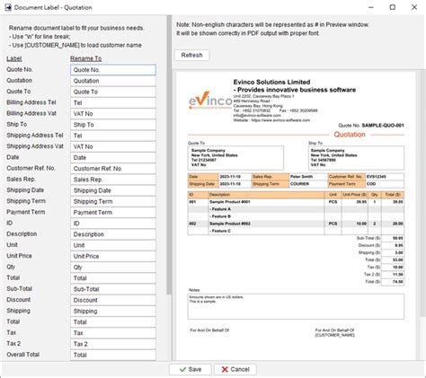 Document Label Easybilling Help Center