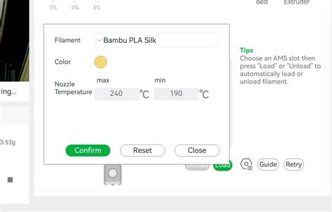 Ams Filament Type And Color Selection Issue Bambu Lab Ams Bambu Lab