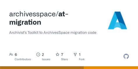 Github Archivesspaceat Migration Archivists Toolkit To Archivesspace Migration Code