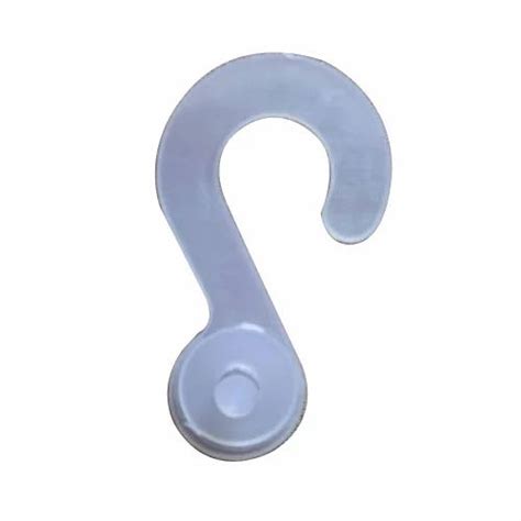 White Plastic J Hook At Rs 0 45 Piece In Ludhiana ID 15095291130