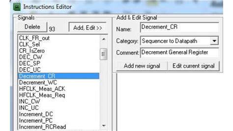 2 Add Edit Signals And Determine The Signal Type Download Scientific Diagram
