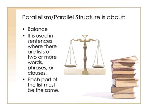 Ppt Parallel Structure Parallelism Powerpoint Presentation Free Download Id1316844