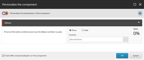 Walkthrough Personalizing Components Sitecore Documentation