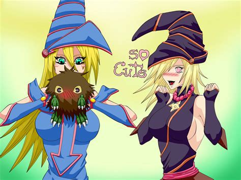 Dark Magician Girl Gagaga Girl And Kuriboh By War Off Evil On Deviantart