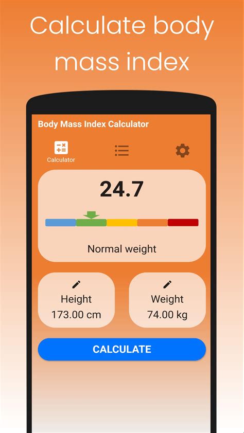 Body Mass Index Calculator Apk For Android Download