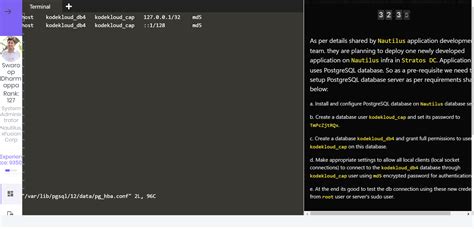 Install Configure PostgreSQL Task KodeKloud Engineer KodeKloud DevOps Learning Community