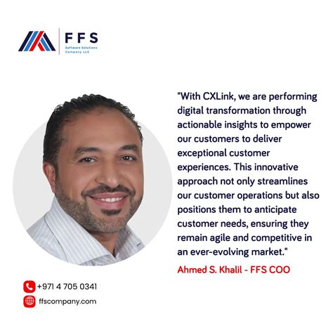 ffs software solutions company llc on linkedin cxday digitaltransformation cxlink ffs