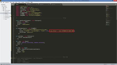 Cql How To Request Specific Data From Wms Layers On Openlayers