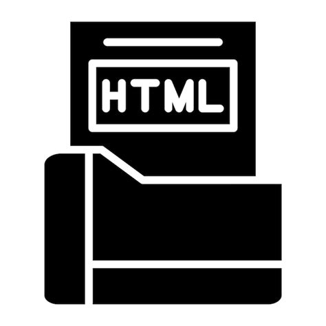 Premium Vector Vector Design Html File Icon Style