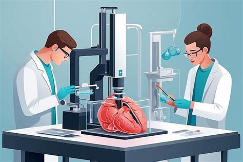 Premium Photo Medical Innovation Students 3d Bioprinting Artificial