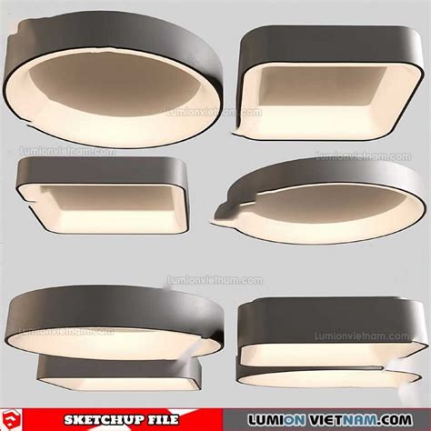 230705 Ceiling Light Sketchup 3d Models
