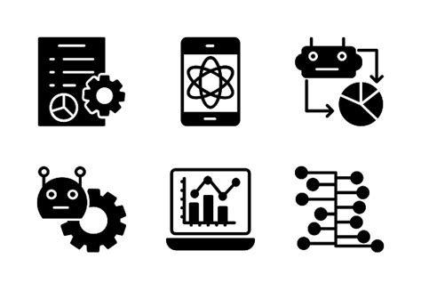 Data Science Icons By Prosymbols