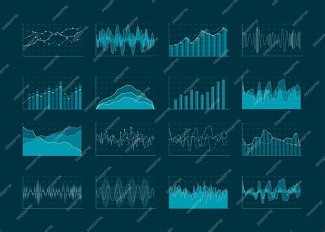 Premium Vector Abstract Business Analytics And Statistics Diagrams
