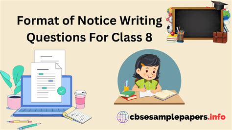 Notice Writing Questions For Class 8 Format Topics Examples Cbse