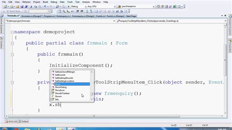 Creating Mdi Multiple Document Interface Application Youtube