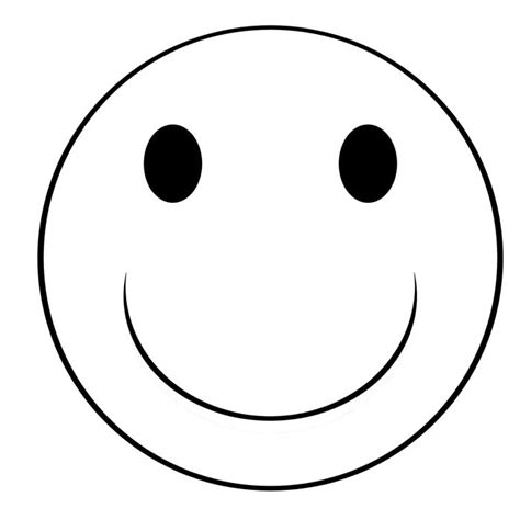 Free Clip Art Black And White Smiley Faces At Stephanie Goddard Blog