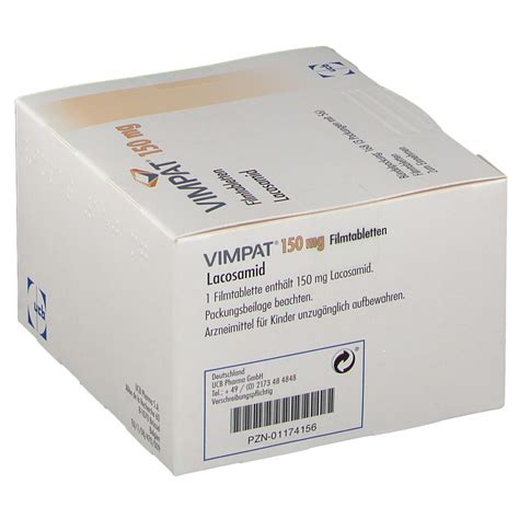 Vimpat® 150 Mg 168 St Mit Dem E Rezept Kaufen Shop Apotheke