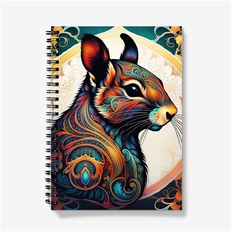 Squirrel Spiral Notebook Art Artful Expressions